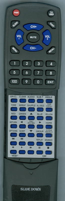 SONY BDP-CX960 Replacement Remote – Remotes.net