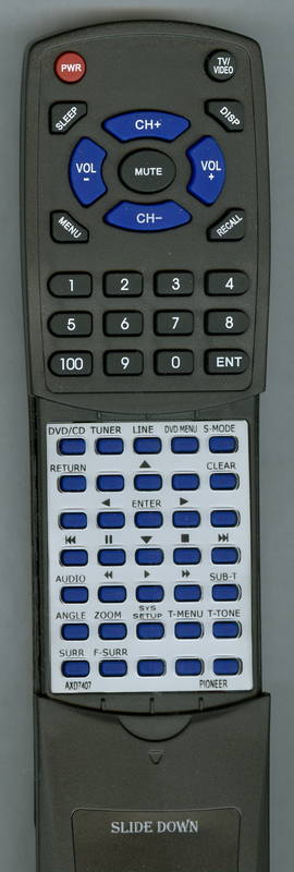 PIONEER SPEAKER SYSTEM: SDV250 Replacement Remote – Remotes.net