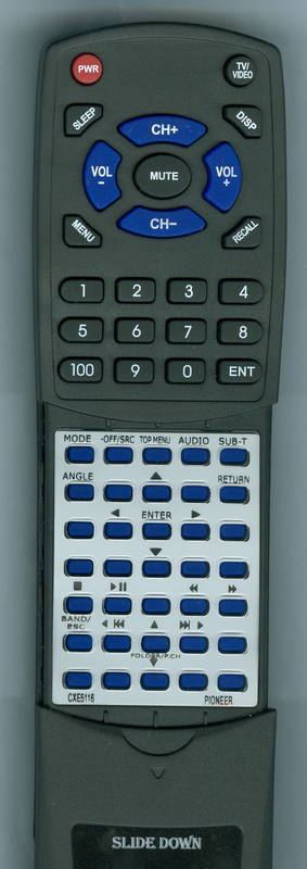 PIONEER DMH-WT76NEX Replacement Remote – Remotes.net
