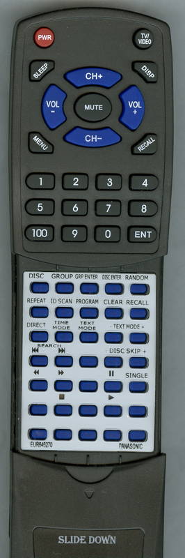 TECHNICS EUR643809 Replacement Remote – Remotes.net