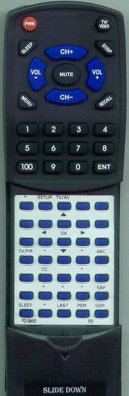 PDI PD108 420 Replacement Remote – Remotes.net