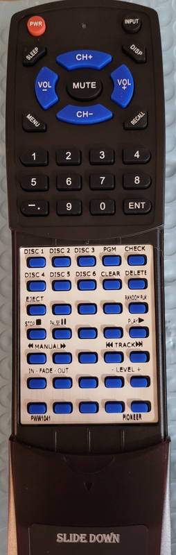 PIONEER CU PD027 Replacement Remote – Remotes.net