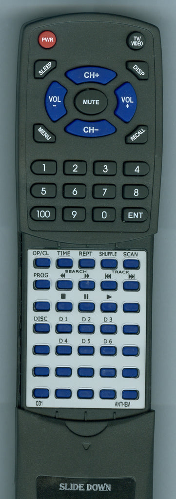 ANTHEM CD1 ANTHEM Replacement Remote – Remotes.net