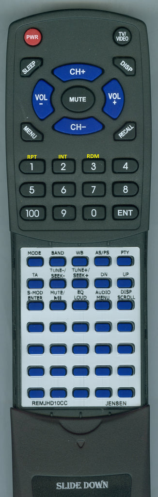JENSEN--INSERT JRV212T Replacement Remote – Remotes.net